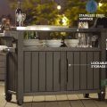 KETER UNITY XL BBQ STORAGE/WORK TABLE $489 Sydney Garden Products