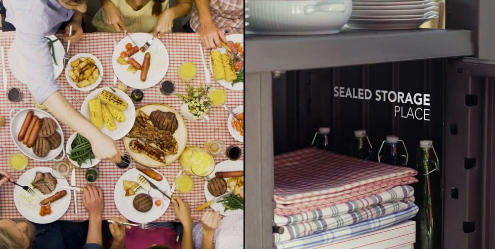 KETER UNITY XL BBQ STORAGE/WORK TABLE $489 Sydney Garden Products